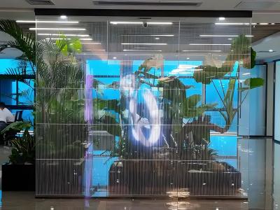 중국 P7 투명 LED 화면 풀 컬러 RGB 고해상도 유연 화면 판매용