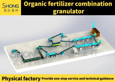 Chine Bio machine de granulatoire d'engrais organique pour la chaîne de production de t/h 1-20 à vendre