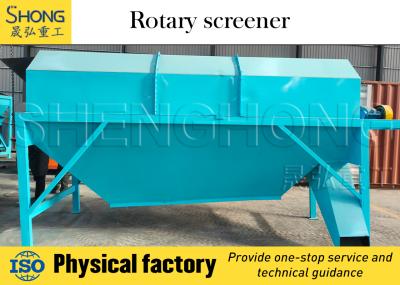 China Equipamento de peneiramento vibratório de alta eficiência com umidade da matéria-prima de 25-30% e instalação do fabricante para menos de 3% de água na saída à venda