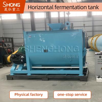 China Fertilizante orgánico hidráulico lleno que abona el equipo para la fermentación aerobia 75KW en venta