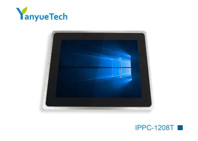 Cina Serie doppia 4 USB della rete 2 del CPU del touch screen di IPPC-1208T 12,1» di tocco capacitivo Fanless J1900 del PC in vendita