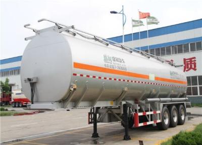 Cina 3 rimorchio dei semi dell'autocisterna del combustibile della lega di alluminio di CBM degli assi 60/semirimorchio cisterna dell'olio in vendita
