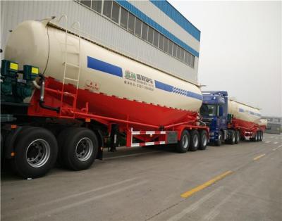Cina Rimorchio di qualità superiore del cemento alla rinfusa del acciaio al carbonio per la cenere volatile, polvere di calce, base granulare in vendita