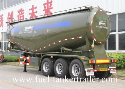 Cina Tipo d'acciaio rimorchi del semirimorchio e del materiale di Bulker del cemento degli assi di forma di v 3 in vendita