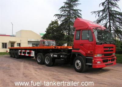 Cina Rimorchi a base piatta del camion di Shengrun, 3 assi autotreno della base da 40 piedi in vendita