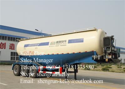 Cina Tipo rimorchio dei semi dell'autocisterna del cemento del rimorchio del semirimorchio/polveri sfuse del cemento alla rinfusa in vendita