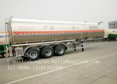 Cina Materiale della lega di alluminio dell'acciaio inossidabile del rimorchio dell'autocisterna del combustibile del rimorchio di trasporto dell'acqua in vendita