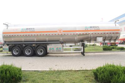 Cina Semirimorchio cisterna del petrolio greggio, piccolo rimorchio del serbatoio di combustibile con 3 la marca di tonnellata FUWA degli assi 13 in vendita