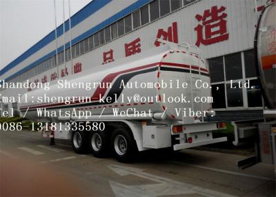 Cina 50000 litri riforniscono il rimorchio di combustibile dell'autocisterna con la linea doppia volume del sistema di frenatura 44.6M3 in vendita