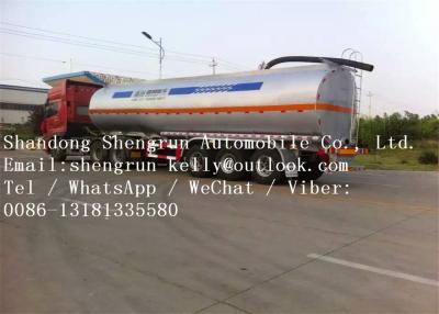 Cina Tri asse 36000 litri del combustibile diesel dell'autocisterna di rimorchio dei semi con i pezzi di ricambio liberi in vendita