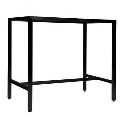 Cina Fabbricazione personalizzata per mobili Leg Bar Metallico Cornice base del tavolo con finitura regolabile e nera in vendita