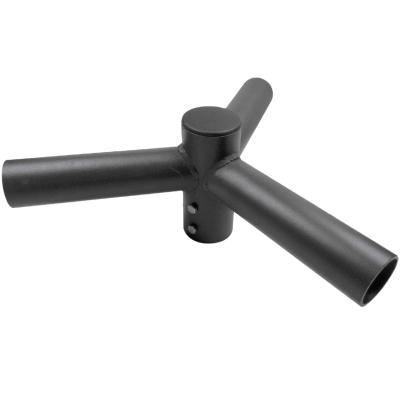 Cina Triple Mount Spoke Mounting Bracket 120° Pole Top Tenon Arms Ispezione interna in vendita