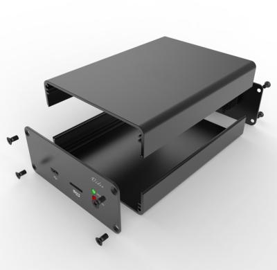China Gepersonaliseerde poedergecoate aluminium-extrusieprofielkas voor aanpassing van omhulsel Te koop