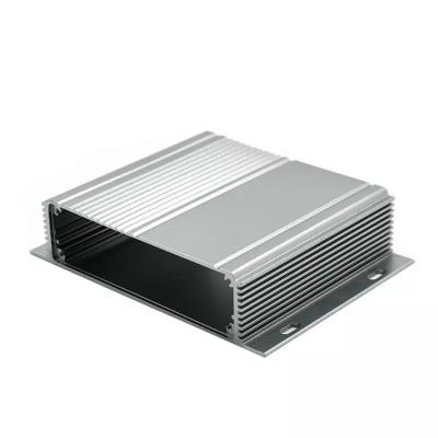 China Zinkgeplatte, op maat geextrudeerde aluminium LED-warmteverwarmingskast voor elke kleur Te koop