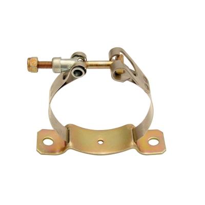中国 折りたたみ プロセス 適正価格で 鉄鋼とステンレス鋼のチューブクリップをカスタマイズ 販売のため