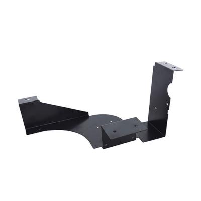 Cina S Top of Black Painted Metal Bracket Parts Spessore 0,5mm-25mm Accetta piccoli ordini in vendita