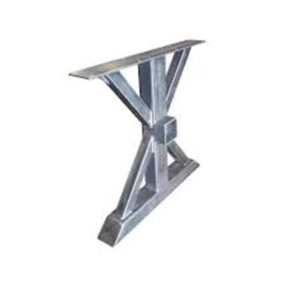 China Brackets de pernas de madeira de aço e aço inoxidável personalizados para segunda operação de solda à venda
