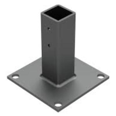 China Hebei Nanfeng customizado de aço e aço inoxidável piso de montagem placa base a preços baixos à venda
