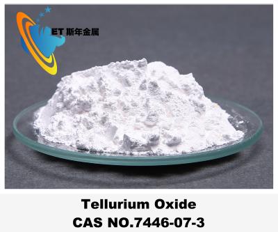 China Purity 99.999 Tellurium Oxide TeO2 7446-07-3 Single Crystal Growth Substrate for sale