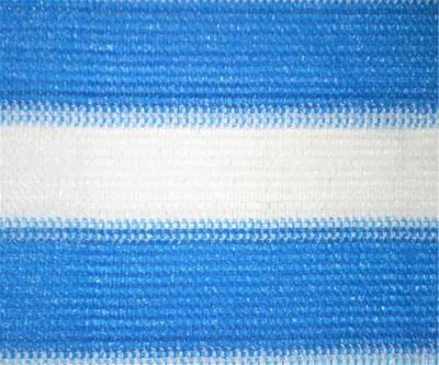 China Red de seguridad modificada para requisitos particulares del balcón de la red de la sombra del HDPE azul y blanca en venta