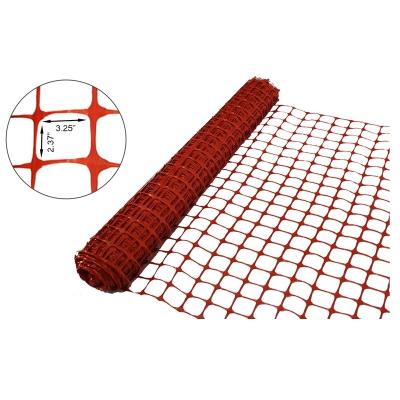 China Cerca anaranjada de la nieve del HDPE del material de la Virgen/barrera amonestadora/construccion neto en venta