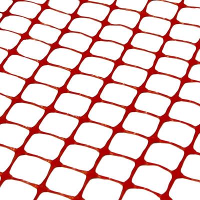China Cerca de seguridad plástica Plastic Mesh Net Orange Barrier Fence en venta