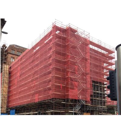 China Sombra los 2*100m netos, uso constructivo plástico de la ruina del PE de la red de seguridad del HDPE para la construcción en venta