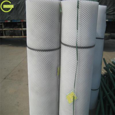 China Plastic flat breed mesh net for poultry for sale