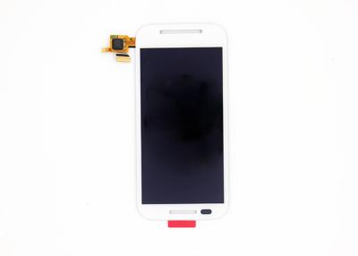 Cina Il bianco 4,3 pollici di Motorola scherma il LCD multi- di tocco della sostituzione per Moto E in vendita