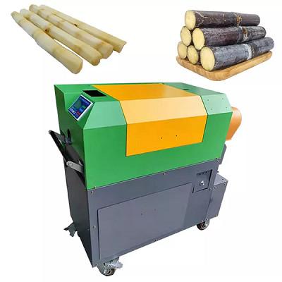 Cina Pelle automatica Peeler 1.5KW della canna da zucchero della sbucciatrice della canna da zucchero di velocità veloce in vendita