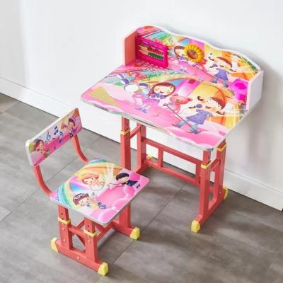 Cina La Tabella e la sedia dello studio dei bambini d'acciaio con il cassetto hanno condotto 37.48lbs di 3 anni in vendita