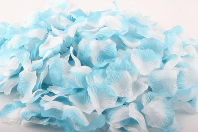 China pétala cor-de-rosa de seda do casamento por atacado, flor artificial, cores do differernt à venda