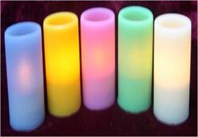 China O silicone conduziu a luz da vela com bateria à venda