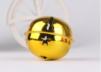 China metal dourado Bell da cor para a decoração do feriado, Natal Bell do metal, tinir Bels da estrela à venda