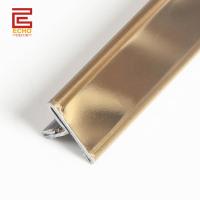 Quality Metal T Shaped Tile Edging Trim Stainless Steel Flexible Transition Tile Trim for sale