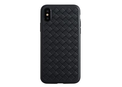 Cina Il telefono di cuoio nero alla moda riveste il materiale esteriore del cuoio genuino altamente funzionale in vendita