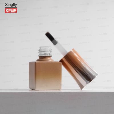 China 7ml UV Gel Nail Polish Glass Bottles With Cap Brush Empty Bottle Factory Direct for sale