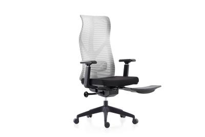 Chine BAILI Mesh Swivel Office Chair 15.2KG avec l'appui et le repose-pieds de Lumar à vendre
