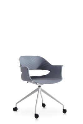 Chine Chaises en plastique blanches de salle d'attente de pièce de formation de bureau/école de pp à vendre