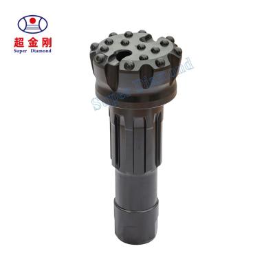 China CD65 / DHD360R / COP64 6inch DTH Rock Drill Bit with Forging Process and Flat Face Domed Button for sale