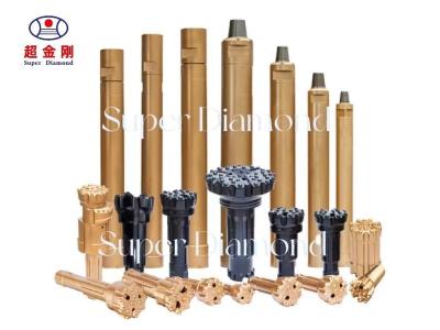 Cina 8" Bulroc Hammers Bits DTH su misura in diverse dimensioni di scafo per le operazioni minerarie in vendita