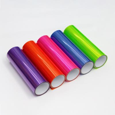 China Meer kleuren PVC auto koplamp Tint Film Glanse 4,5 mil kleurrijke Protect Car Light Film Te koop