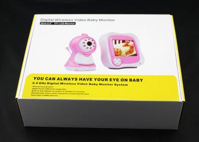 Cina Il video monitor con visione notturna, bambini del bambino di Digital si preoccupa il monitor senza fili del bambino di 2,4 gigahertz in vendita