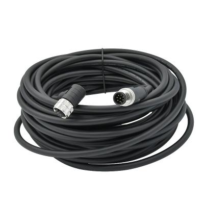 Κίνα Η σωστή γωνία M12 στο θηλυκό αρσενικό PUR M8 PVC συνδετήρων στεγανοποιεί το συνδετήρα καλωδίων προς πώληση