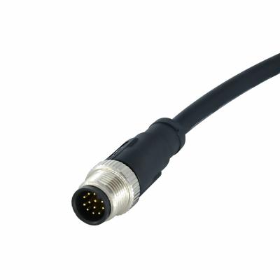 중국 IP68 여성 남자 M12 방수 커넥터 22AWG 24AWG 26AWG M12 케이블 커넥터 판매용