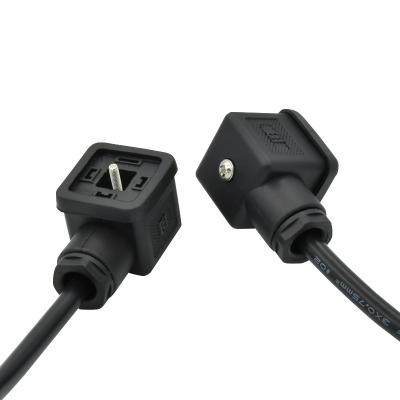 中国 IP67 保護レベル 産業用24V電圧用電磁弁結合装置 販売のため