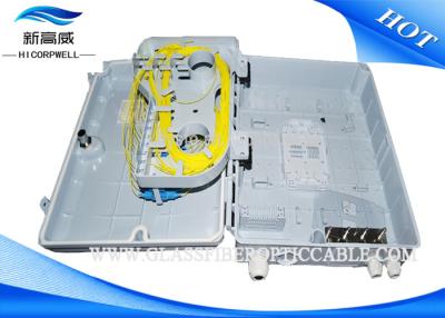 China FTTH Plastic Fiber Optic Fiber Termination Kits 1x16 Splitter Distribution Box for sale