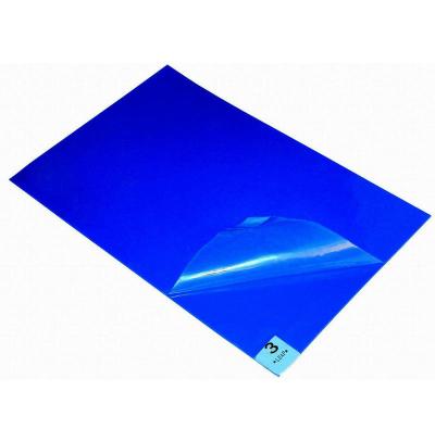 Cina Entrata del locale senza polvere che decontamina il PE appiccicoso di Mat Blue del pavimento 30 strati di anti elettricità statica in vendita