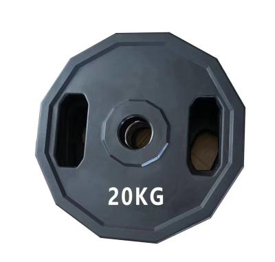 中国 ゴム製Dodecagon 12の側面のバーベルのダンベルは家の体育館の持ち上がる訓練をめっきする 販売のため
