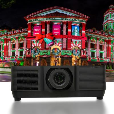 China Outdoor Building 3D Video Mapping Projection 15000 Lumen Laser Projector for sale
